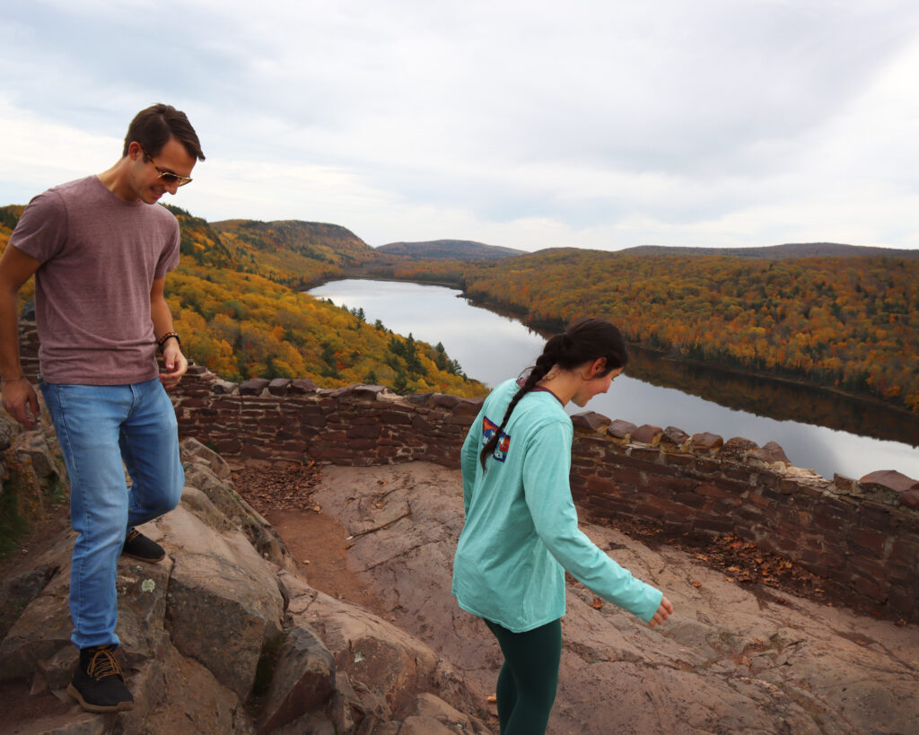 Fall Colors in the Porcupine Mountains Area