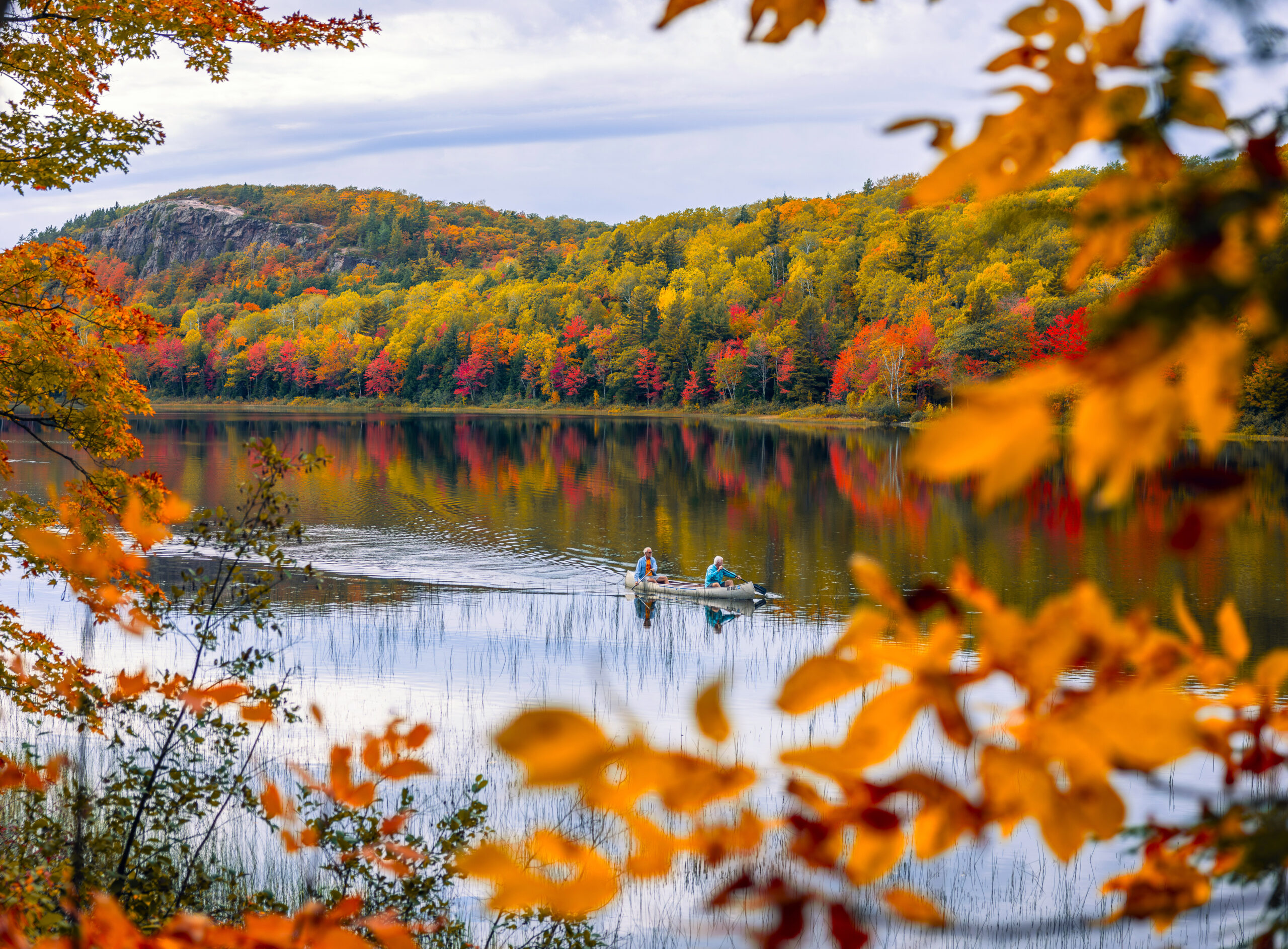 Live Fall Colors Update – The Porcupine Mountains & Ontonagon Area
